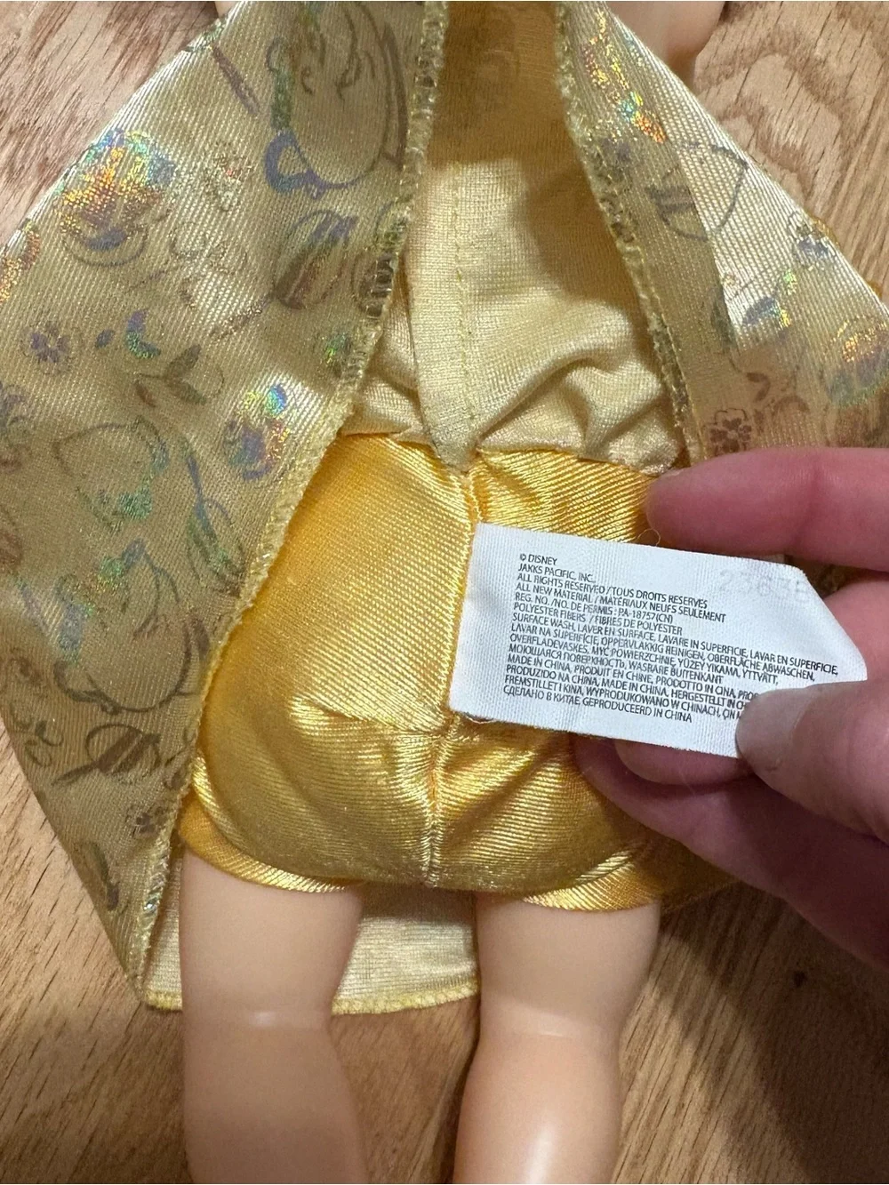 Disney | Toys | Disney Deluxe Belle Baby Doll Beauty And The Beast Toy ...